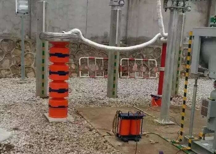 132KV GIS Testing AC Resonant Test System Lighter Single Piece Weight