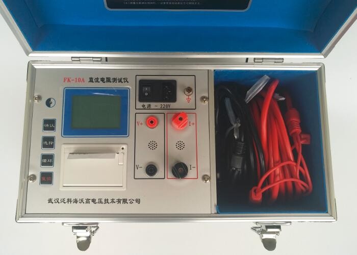 Single Phase 10A Current Transformer Testing Equipments DC Resistance ...