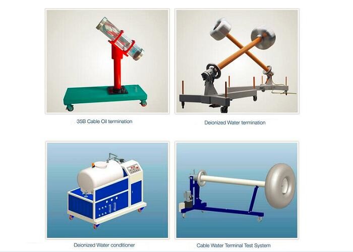 Free Type PD Testing Equipment Deionized Water Termination For XLPE Cable